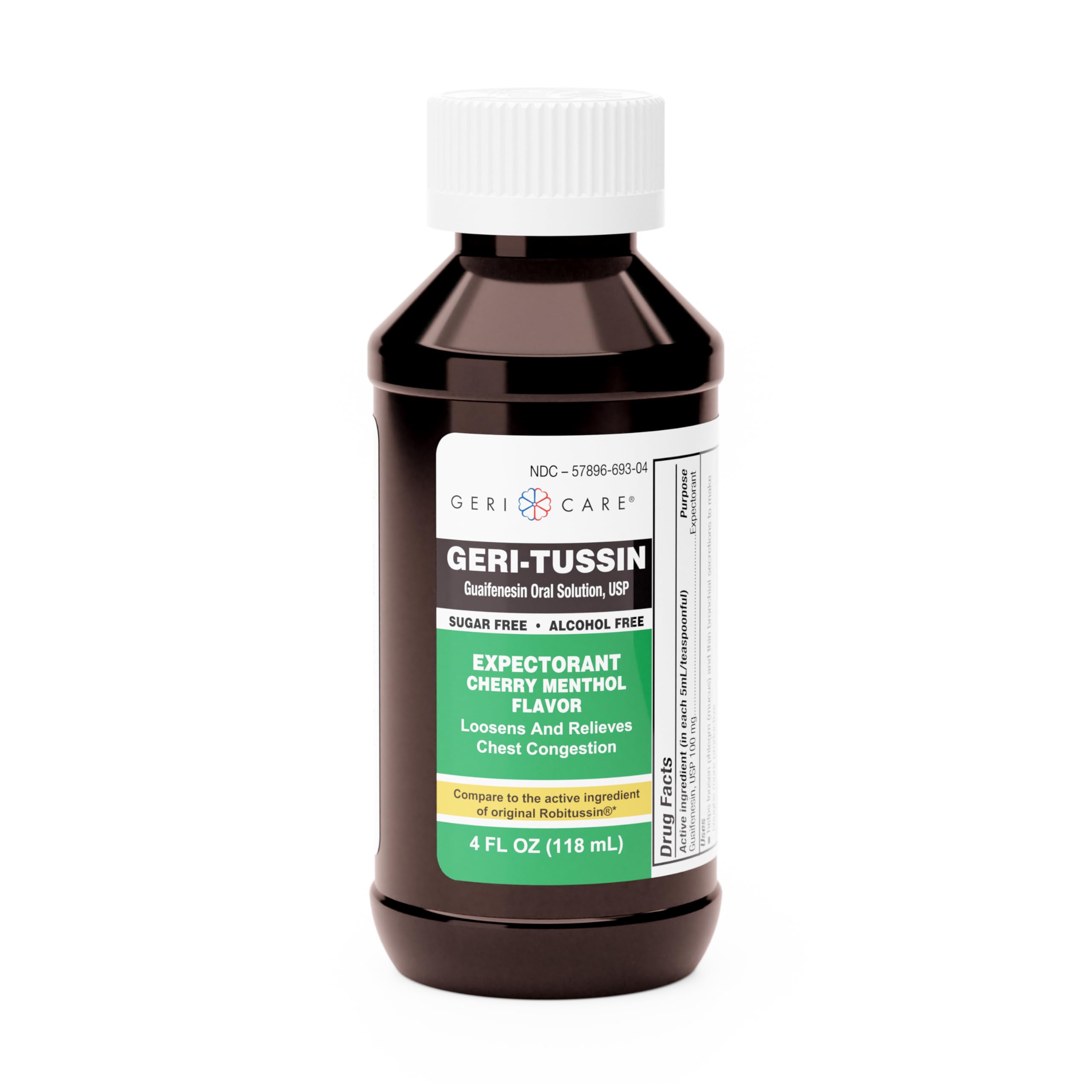 Mua Geri-Tussin Cold and Cough Relief Guaifenesin Syrup by GeriCare ...
