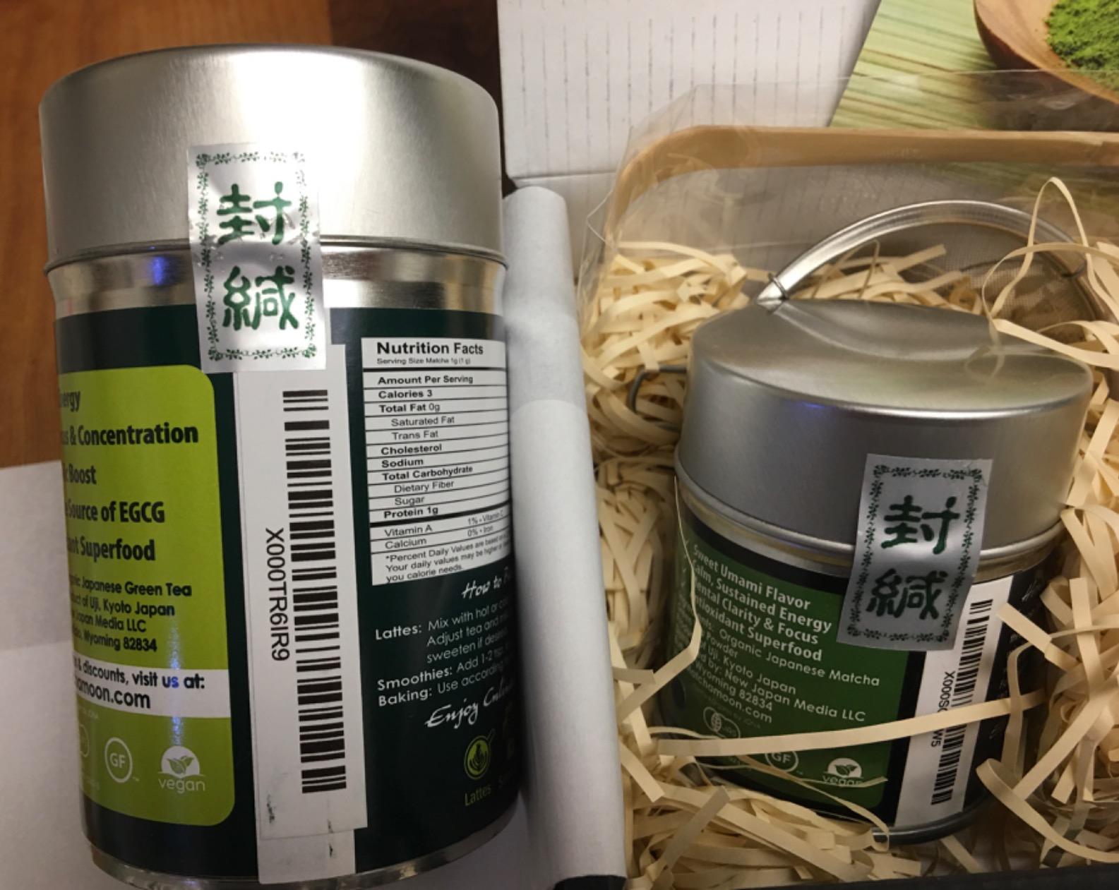 Matcha Moon Pure Zen - Organic Premium Ceremonial Grade Matcha Green ...