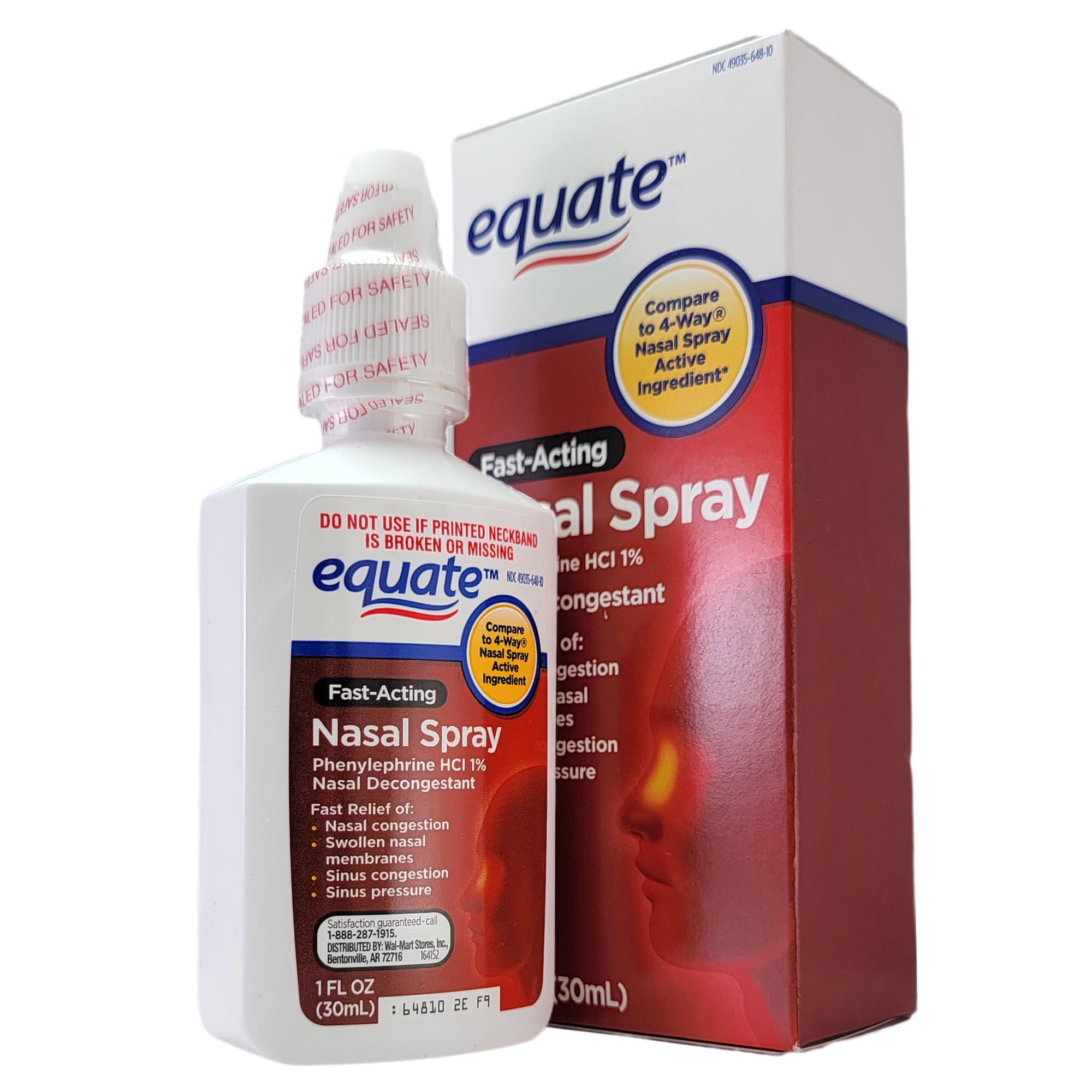 Mua Equate Fast-Acting Nasal Spray Phenylephrine HCL 1% Decongestant ...