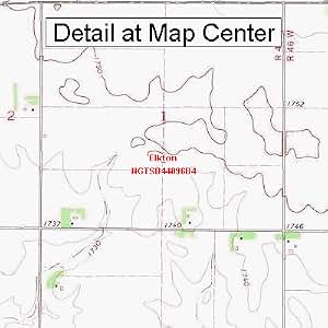 Amazon.com : USGS Topographic Quadrangle Map - Elkton, South Dakota ...