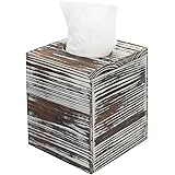 Amazon.com: MyGift Farmhouse Style 2 Item Bundle, Rustic Torched Wood ...