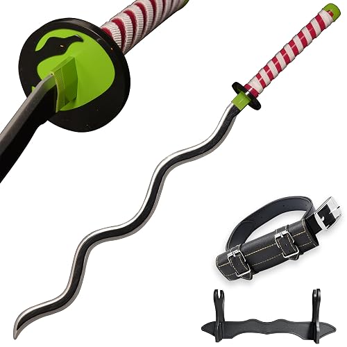 SV Anime Sword Cosplay Iguro Obanai Sword Cosplay 38.5 Inch,Collectible ...