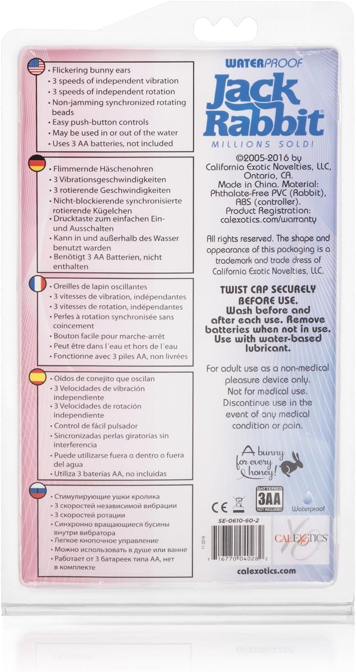 Waterproof Jack Rabbit, Blue Floating Beads – BigaMart