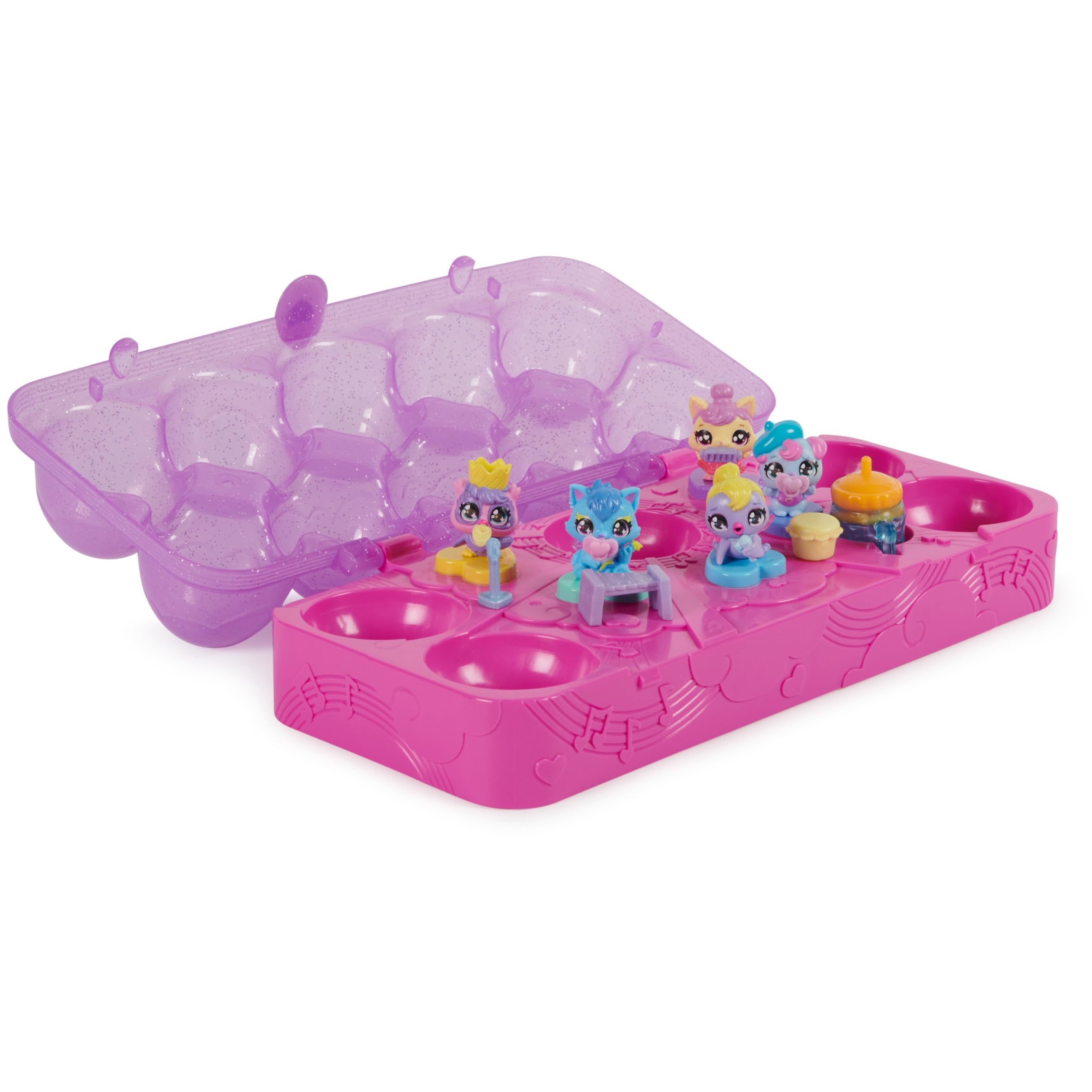 Mua Alive, Egg Carton Toy with 5 Mini Figures in Self-Hatching Eggs, 11 ...