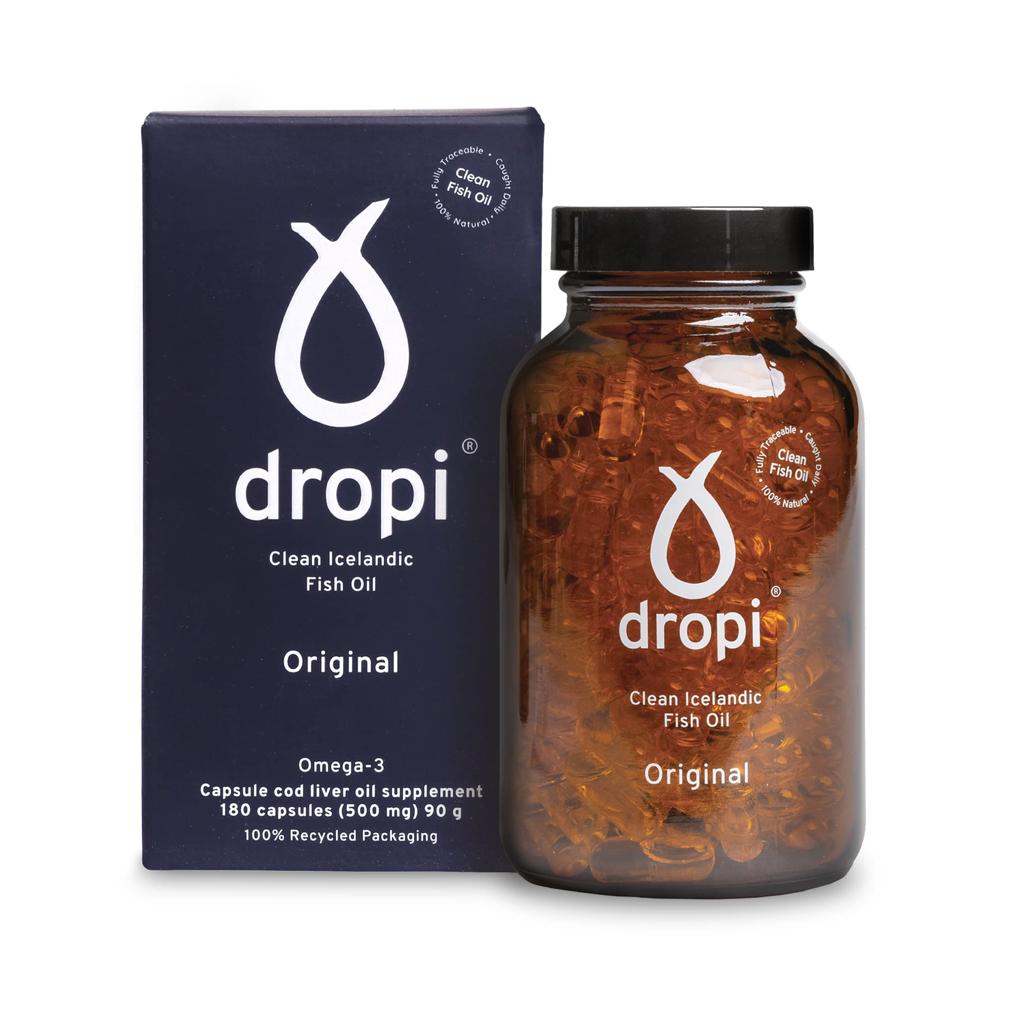 Mua Dropi Omega 3 Fish Oil 500mg (180 Capsules) - Maximum Strength ...