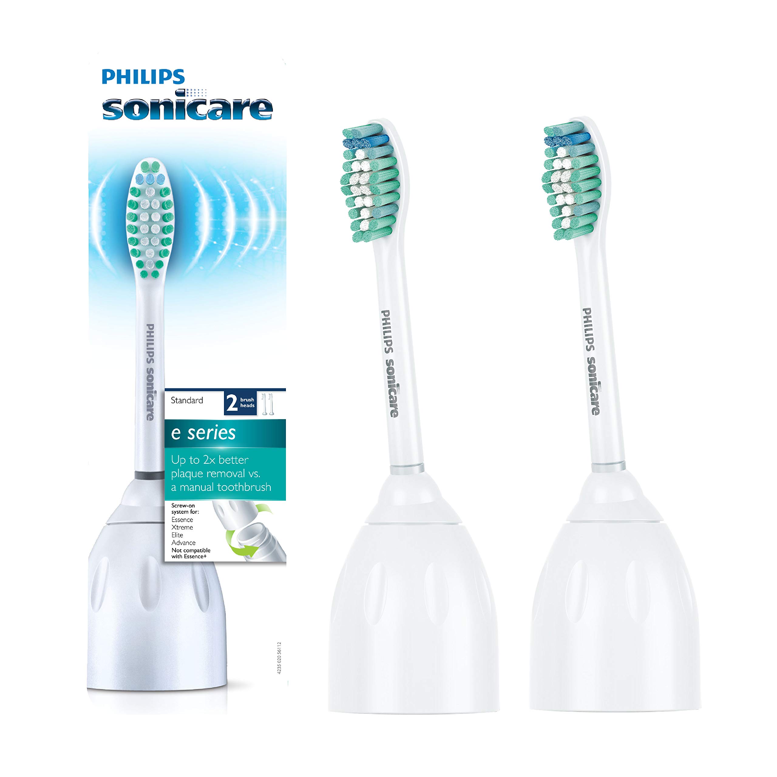 Genuine Philips Sonicare E-Series replacement toothbrush heads, HX7022 ...