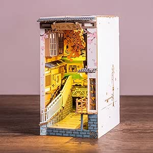 Amazon.com: Rolife DIY Book Nook Miniature Kit for Bookshelf Insert ...