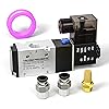 TAILONZ PNEUMATIC 1/4"NPT Solenoid Valve 3V210-08 DC12V Single Coil ...
