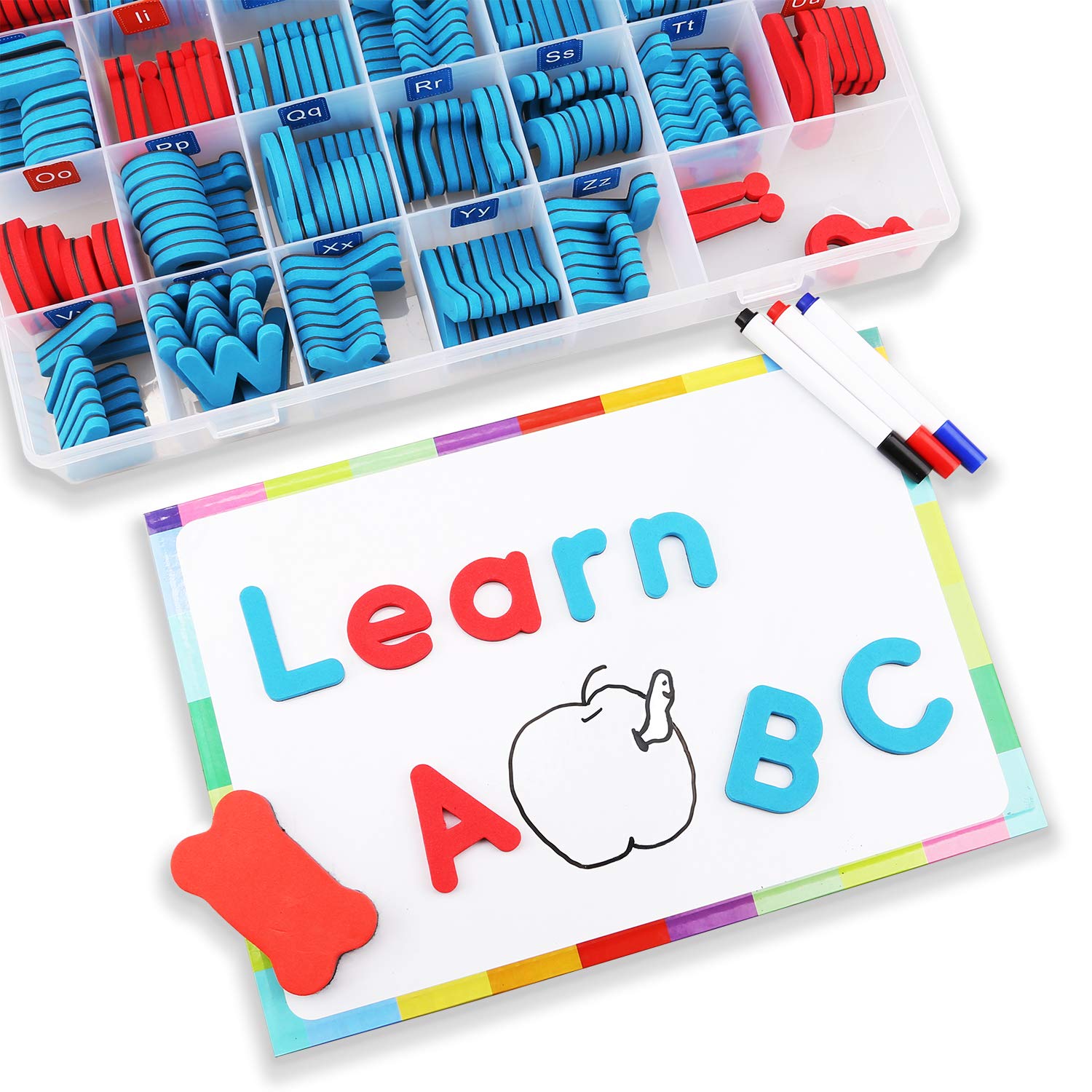 Baby Noah Hiverst Magnetic Alphabet Letters Kit With Double Side ...