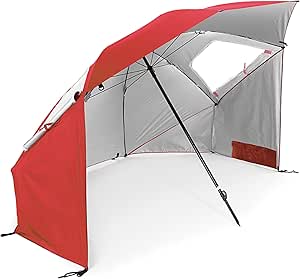 Amazon.com: Super Brella Umbrella, Red : Sports & Outdoors