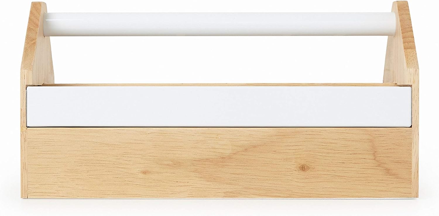 Umbra Toto Storage Box/Caddy, White/ Natural – BigaMart