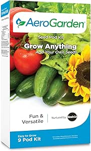 Amazon.com : AeroGarden Grow Anything Seed Pod Kit for AeroGarden ...