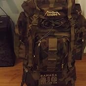 Andes Black Ramada 120L Extra Large Hiking Camping Backpack/Rucksack ...