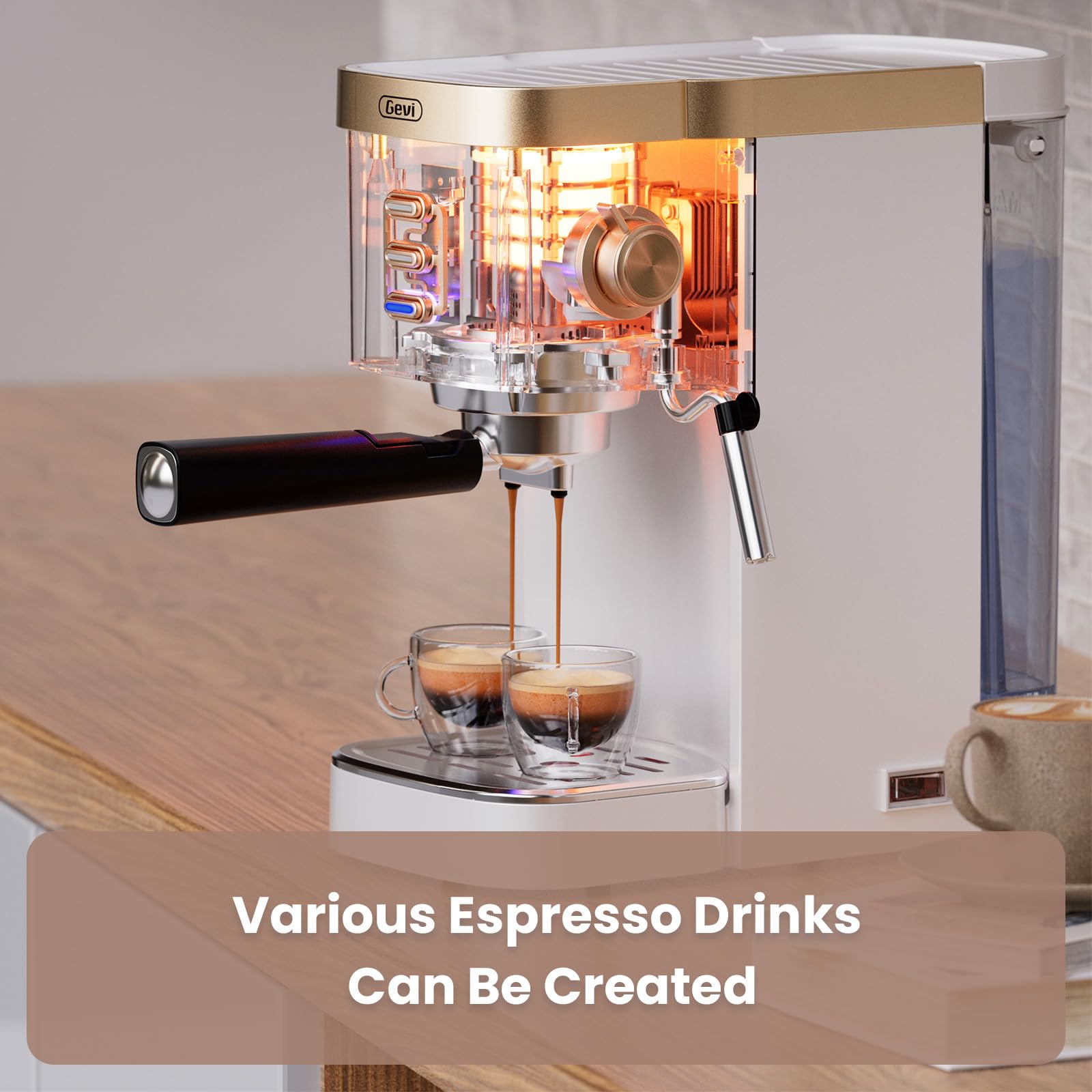 Mua Gevi Espresso Machine 20 Bar High Pressure,Compact Espresso ...