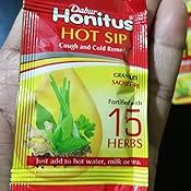 Buy Dabur Honitus Hot Sip Ayurvedic Kadha (Pack of 30 Sachets) Online ...
