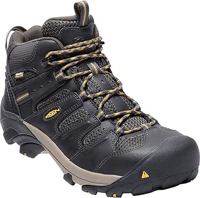 Amazon.com | KEEN Utility Men's Lansing Mid Waterproof (Steel Toe ...