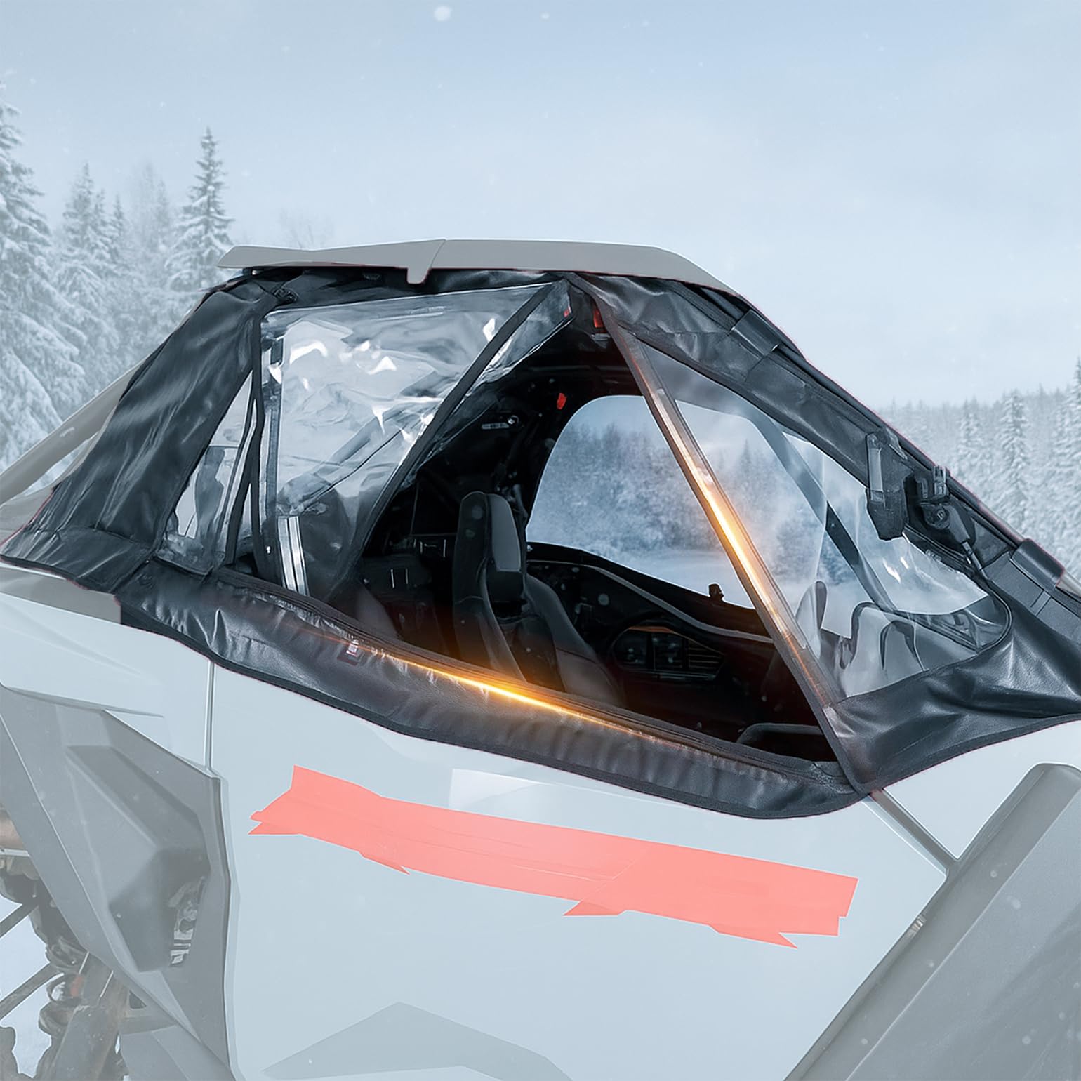 KEMIMOTO PRO XP Cab Enclosures 2025 Straight YKK Zippers Soft Upper ...