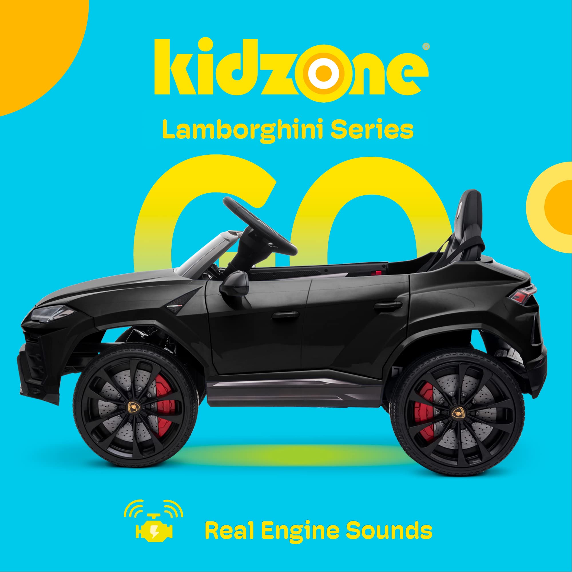 Mua Kidzone Ride On Car 12V Lamborghini Urus Kids Electric Vehicle Toy ...