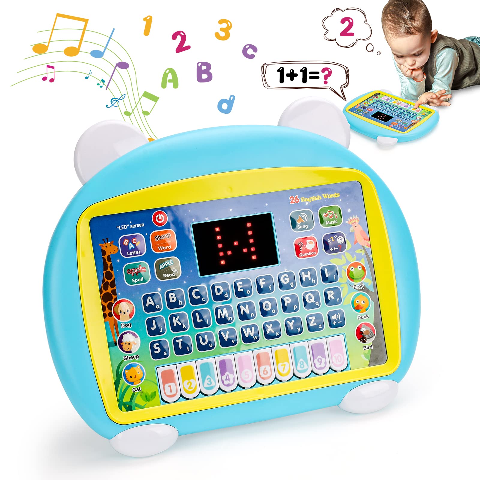Mua Toddler Educational Tablet Sensory Toys for Boys Age 2-4, Kids ...