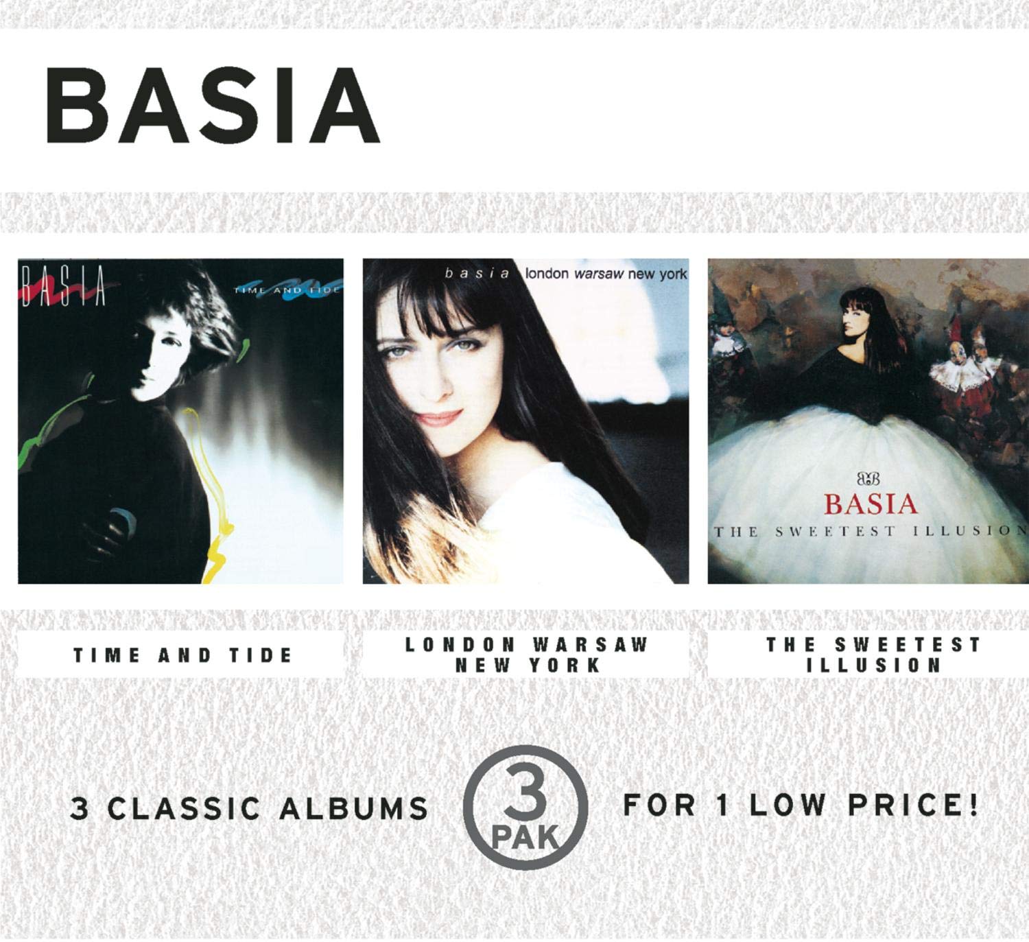 Basia - Time And Tide/ London Warsaw New York/ The Sweetest Illusion (3 ...