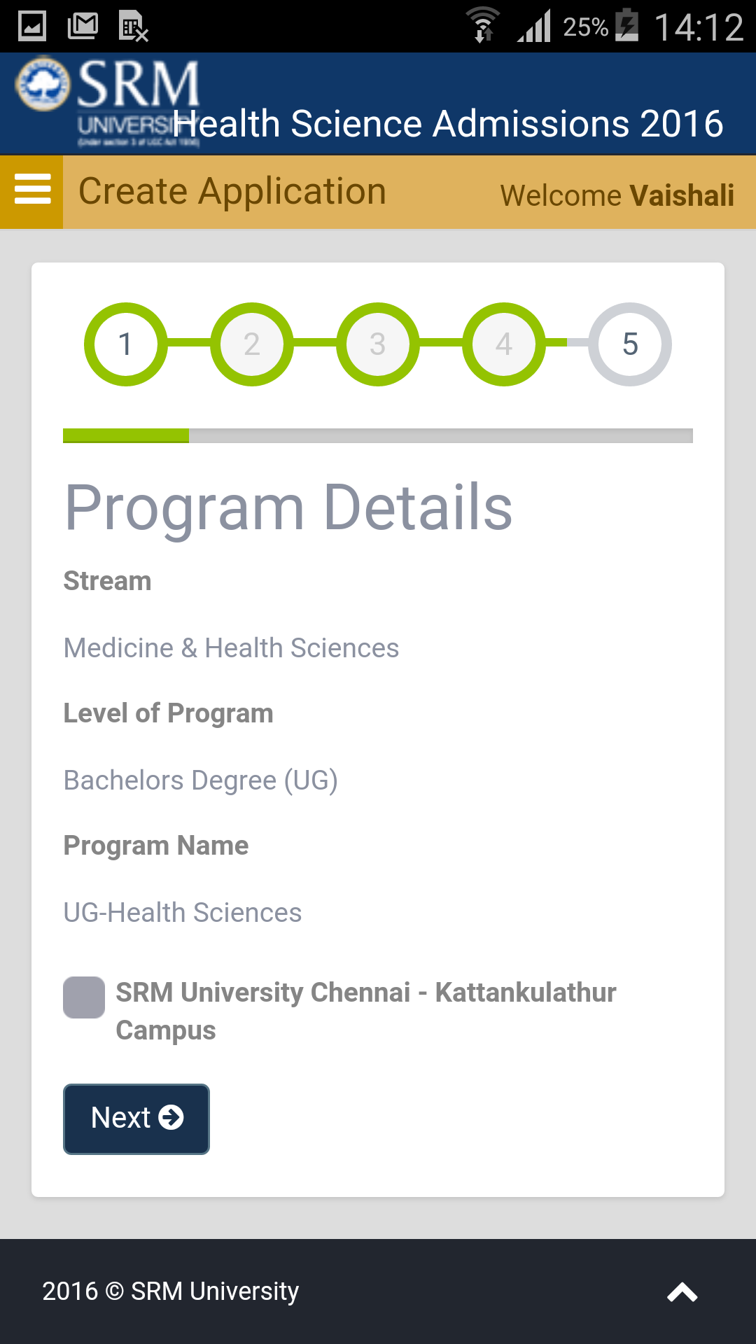 SRM HealthSci 2016 Application:Amazon.com:Appstore for Android