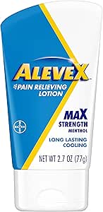 Amazon.com: AleveX Pain Relieving Lotion, Powerful & Long Lasting for ...