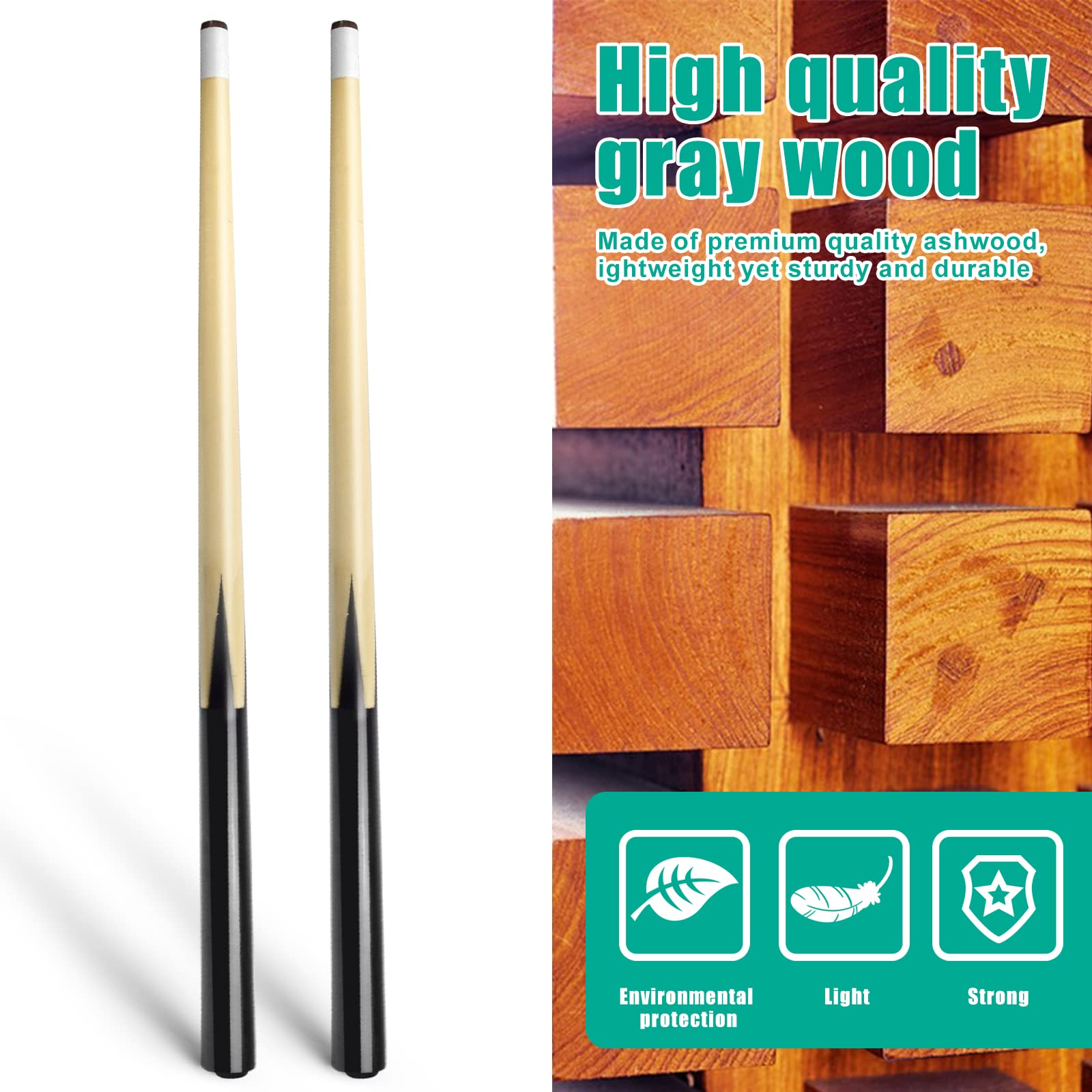 Mua Wooden Billiard House Cue Sticks Shorty Cues Pool Cues for Kids ...