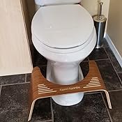 Squatty Potty Toilet Stool Slim, Teak, 7 Inch: Amazon.ca: Health ...