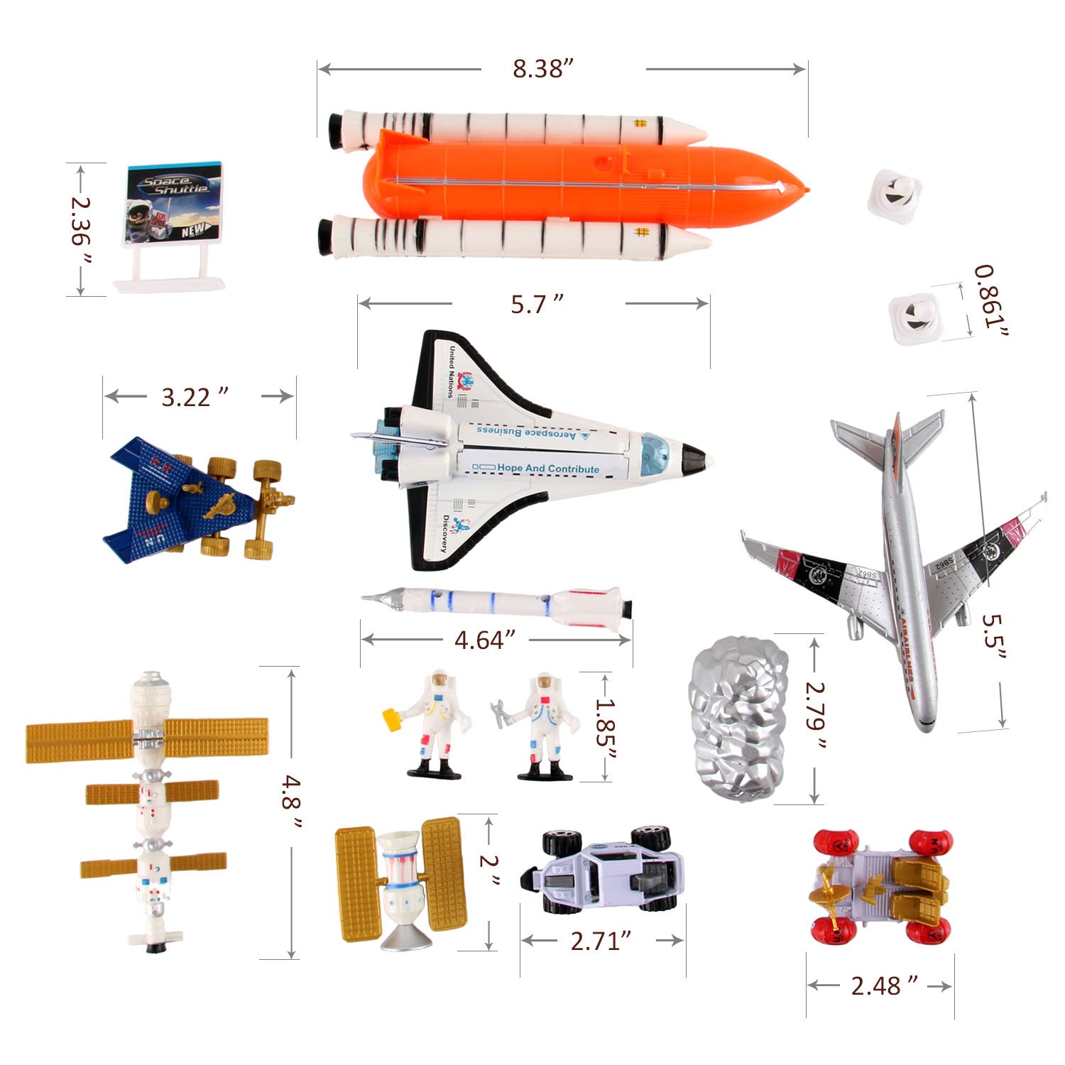 Mua Space Shuttle Exploration Toy Playset - Kids Aerospace Space ...