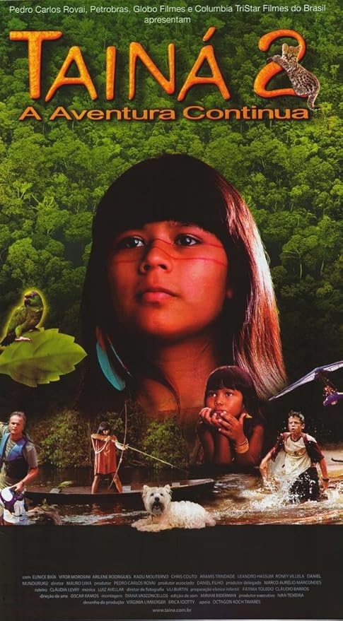 Amazon.com: Tainá 2 - A Aventura Continua Movie Poster (25 x 37 Inches ...
