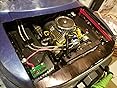 Amazon.com: RC Car F82 V8 Simulate Engine Motor Cooling Fans Radiator ...