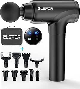 Amazon.com: Massage Gun Deep Tissue,Percussion Back Massager Gun for ...