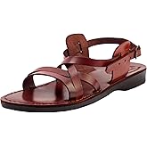 Amazon.com | Holy Land Market Men/Women Biblical Jesus Leather Sandals ...