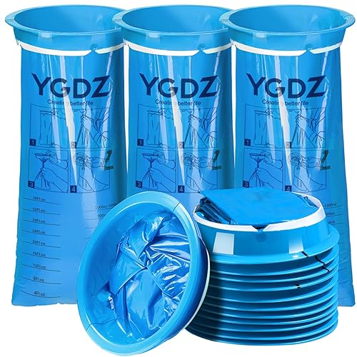 YGDZ Vomit Bags Disposable, 15 Pack Emesis Bags Disposable Barf Bags ...