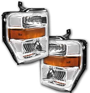 Amazon.com: JSBOYAT Headlight Assembly Replacement for 2008-2010 Ford F ...