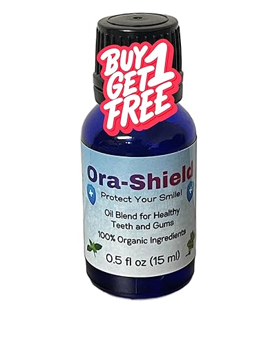 Ora-Shield Organic Tooth Oil for Gum Disease Relief, for Sore and ...