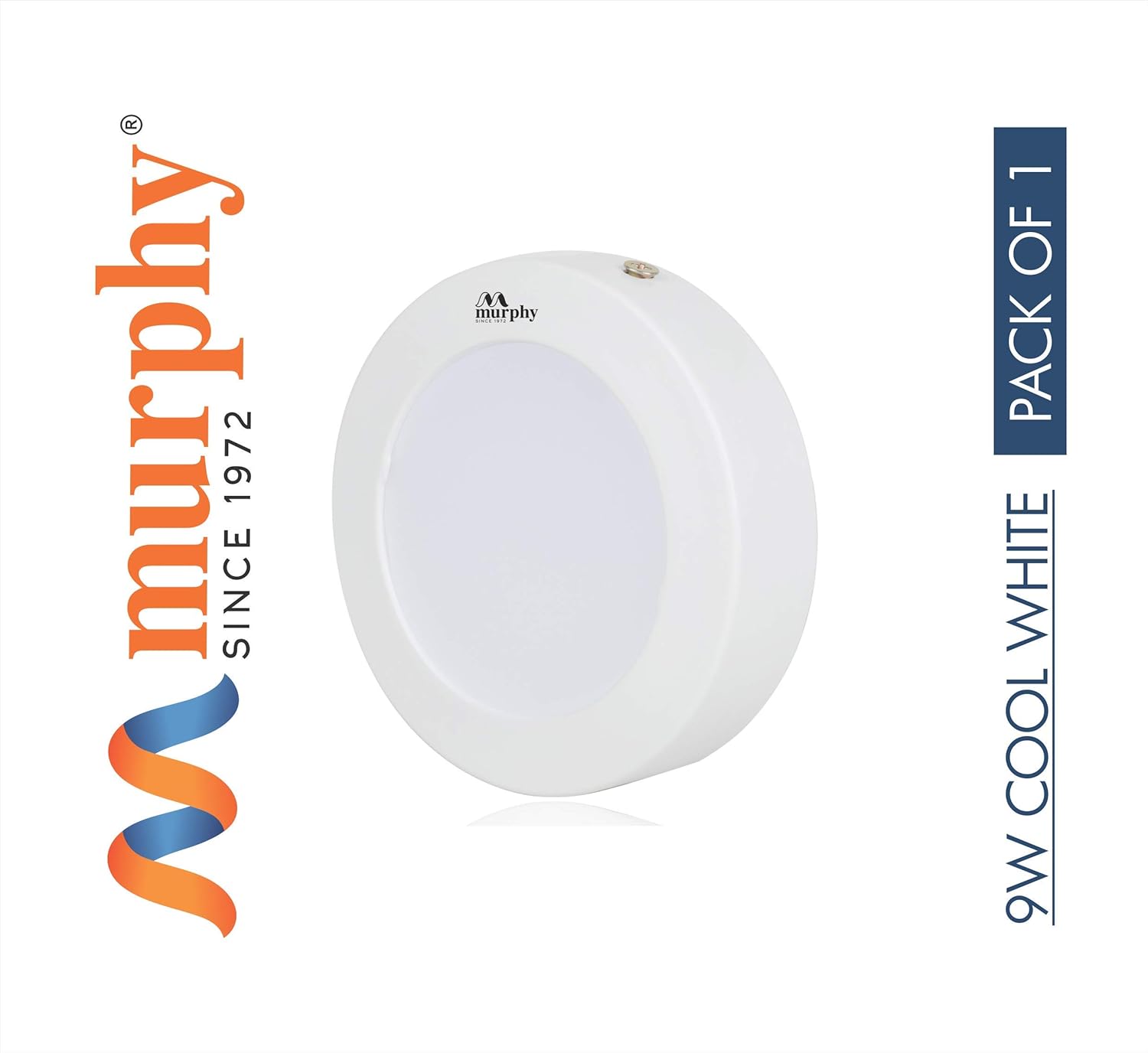 Buy Murphy 9W CBL Round Surface Down Light (Pack of 1, Cool White ...