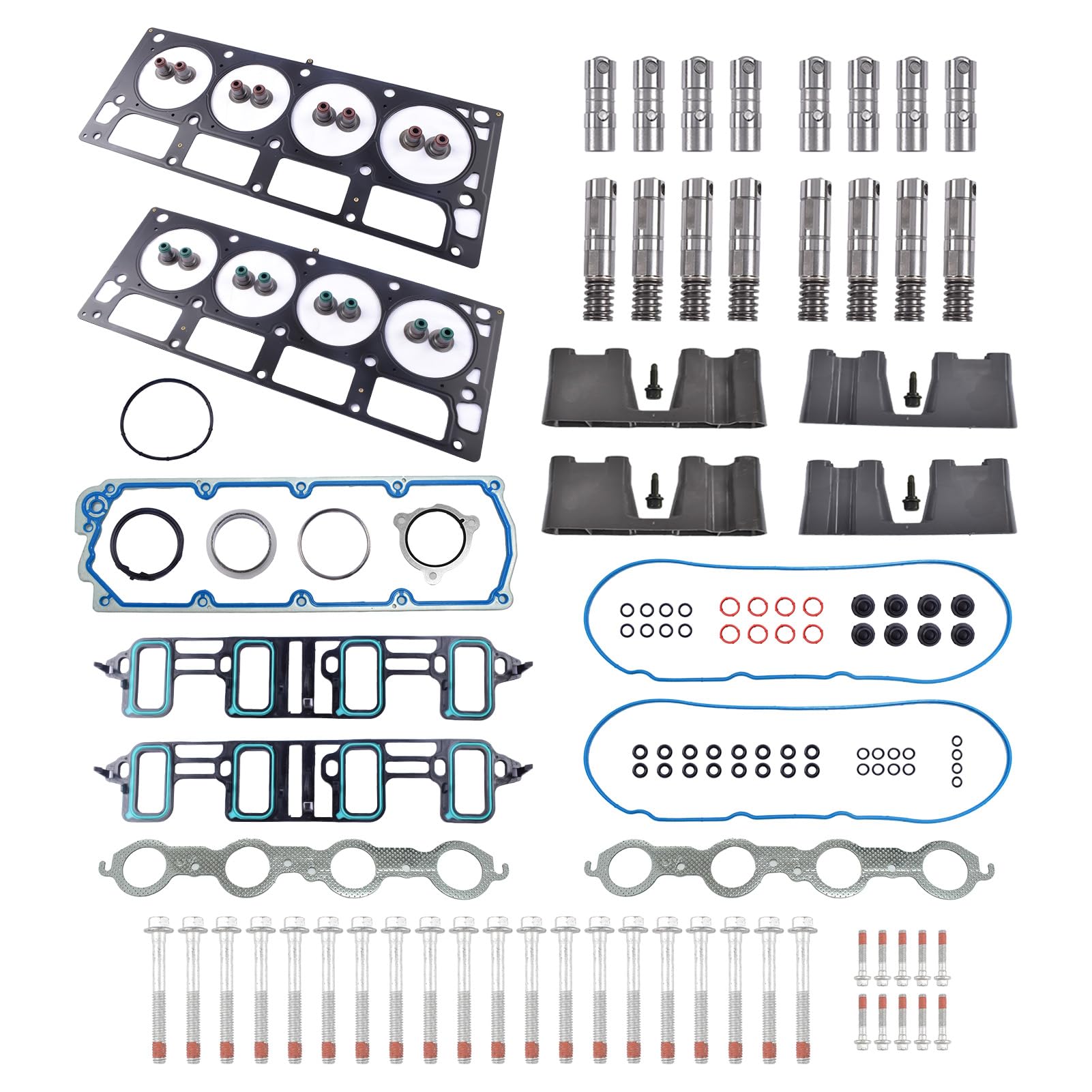 SUSUCAR AFM DOD Lifters Replacement Kit with Head Gasket Set, Bolts for ...