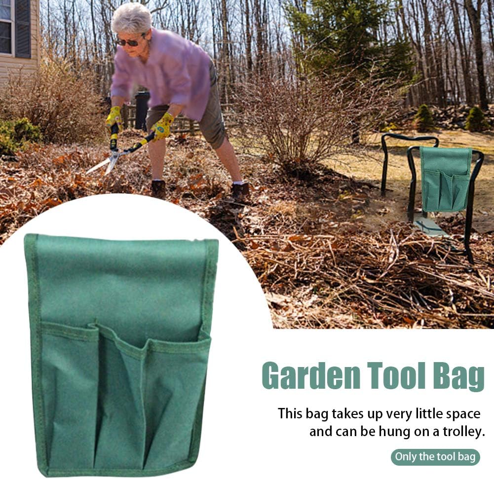 WENKEN Folding Garden Kneel tool bag, Multifunctional Soft Heavy Duty ...