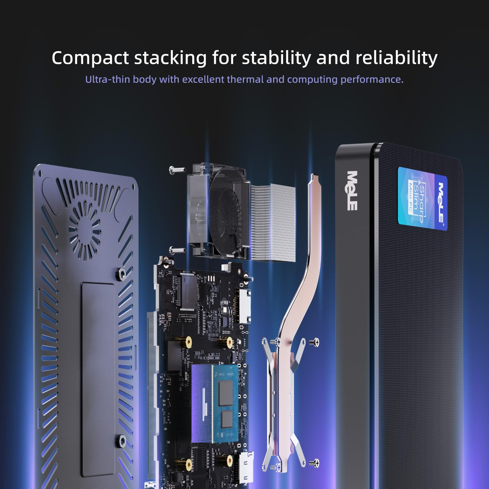 Mua MeLE Mini PC Overclock4C Windows 11Pro N95(up to 3.4GHz) Alder-Lake ...