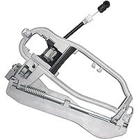 Amazon.com: APPERFiT Exterior Door Handle Textured Black (Front Left ...