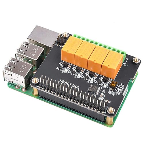 MakerFocus Expansion Board 4 Channel Relay Board Module Power Relay ...