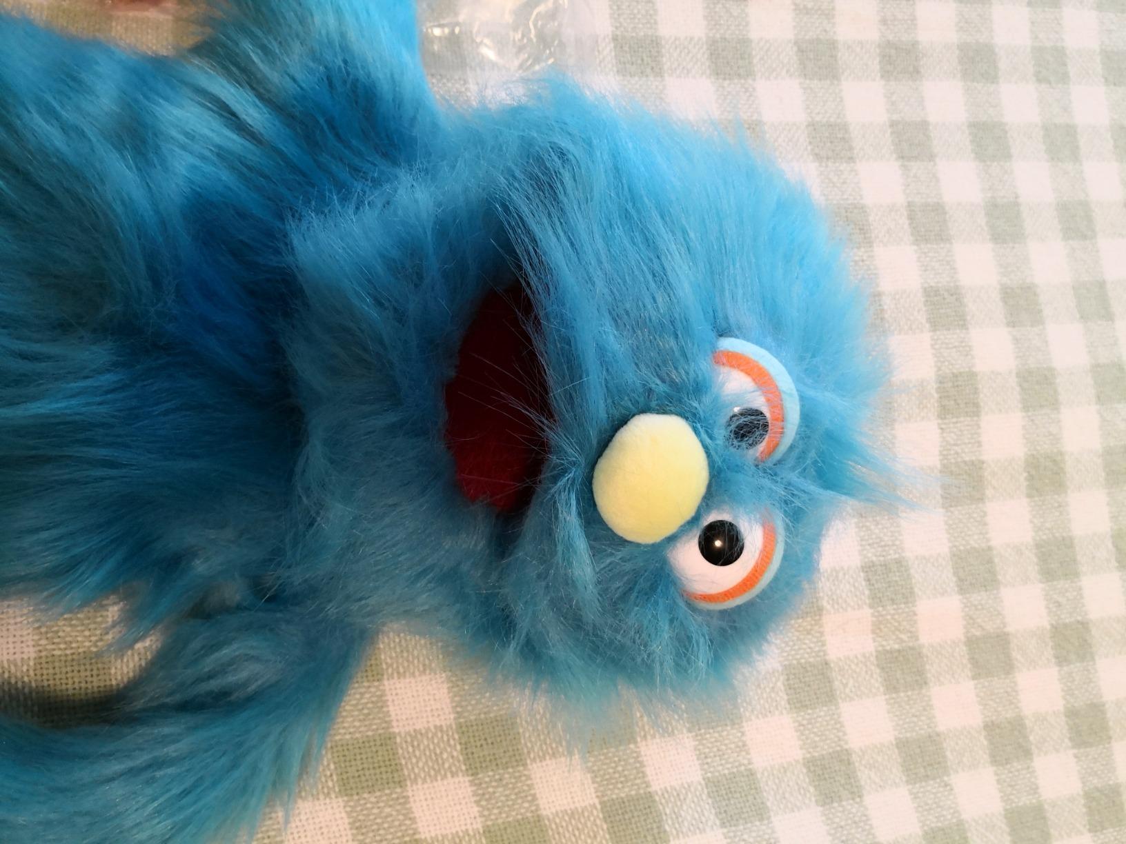$11/mo - Finance 30" Blue Monster Puppet, Full Body Ventriloquist Style ...
