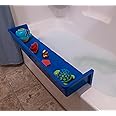 Amazon.com: Tub Topper® Bathtub Splash Guard Play Shelf Area -Toy Tray ...