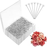 Amazon.com: Yuxung 400 Pcs Diamond Pins Flower Pins for Bouquet Crystal Corsage Wedding Bouquet ...