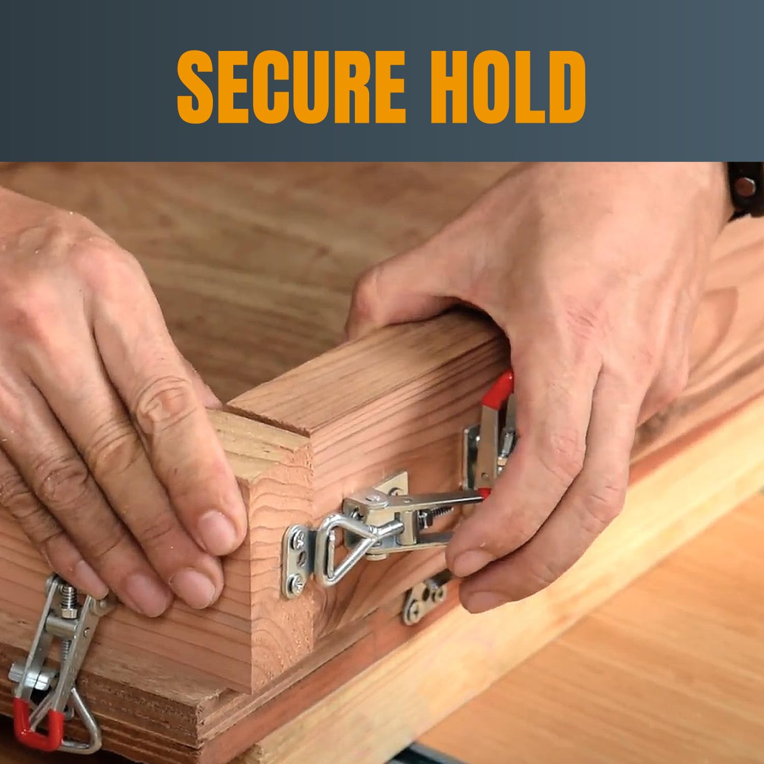 Mua 2PK Toggle Clamp, 400 lbs Holding Capacity, 4002 Adjustable Pull ...