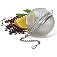 Amazon.com: Norpro Stainless Steel 2-Inch Mesh Tea Ball, Silver: Tea ...