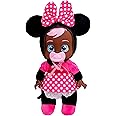 Amazon.com: Cry Babies Disney 9" Plush Baby Doll Tiny Cuddles Inspired by Disney Minnie Mouse ...
