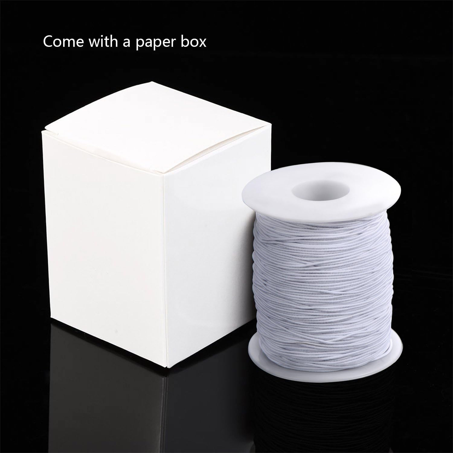 Elastic Cord Stretch Thread Beading Cord Fabric Crafting String, 1 mm ...