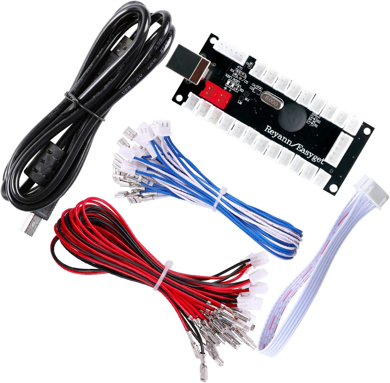 Hikig Zero Delay Arcade USB Encoder and Cables (Terminal: 5pin – 4.8mm ...